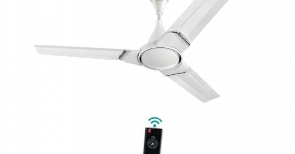 Kühl Prima A3 48" 1200mm Remote Control Gloss White Finish BLDC Ceiling Fan